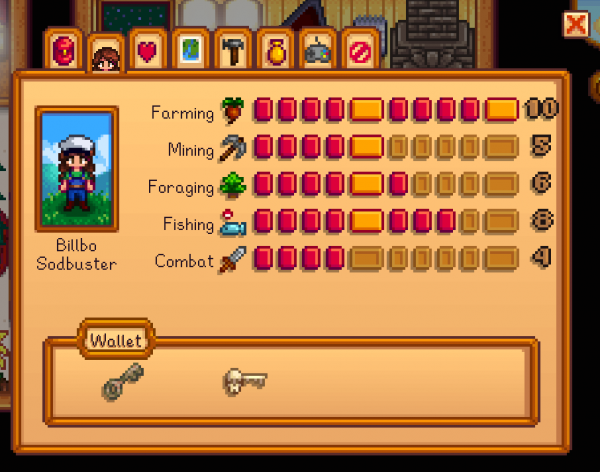 The Player Menu: Everything You Need in One Spot – Stardew Valley Blog