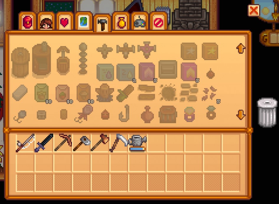 The Player Menu: Everything You Need in One Spot – Stardew Valley Blog