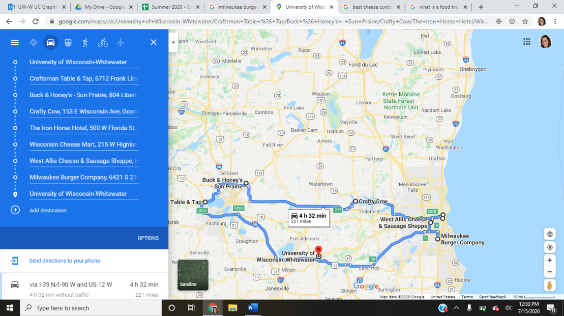 Wisconsin Food Trails – University Center Blog