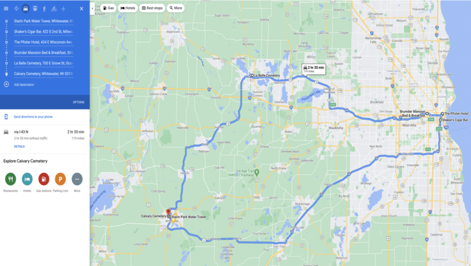 Wisconsin Haunted Road Trip – University Center Blog